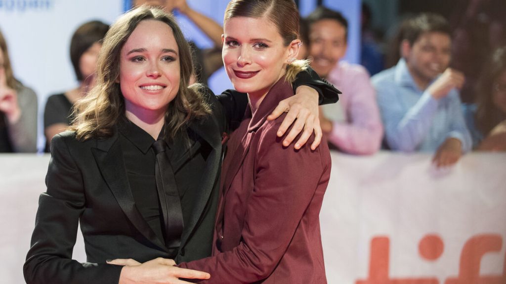 Elliot Page (antes, Ellen) pisa la alfombra roja tras declararse ...