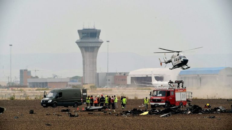 El piloto muerto en Torrejón informó en el despegue a la torre de ...