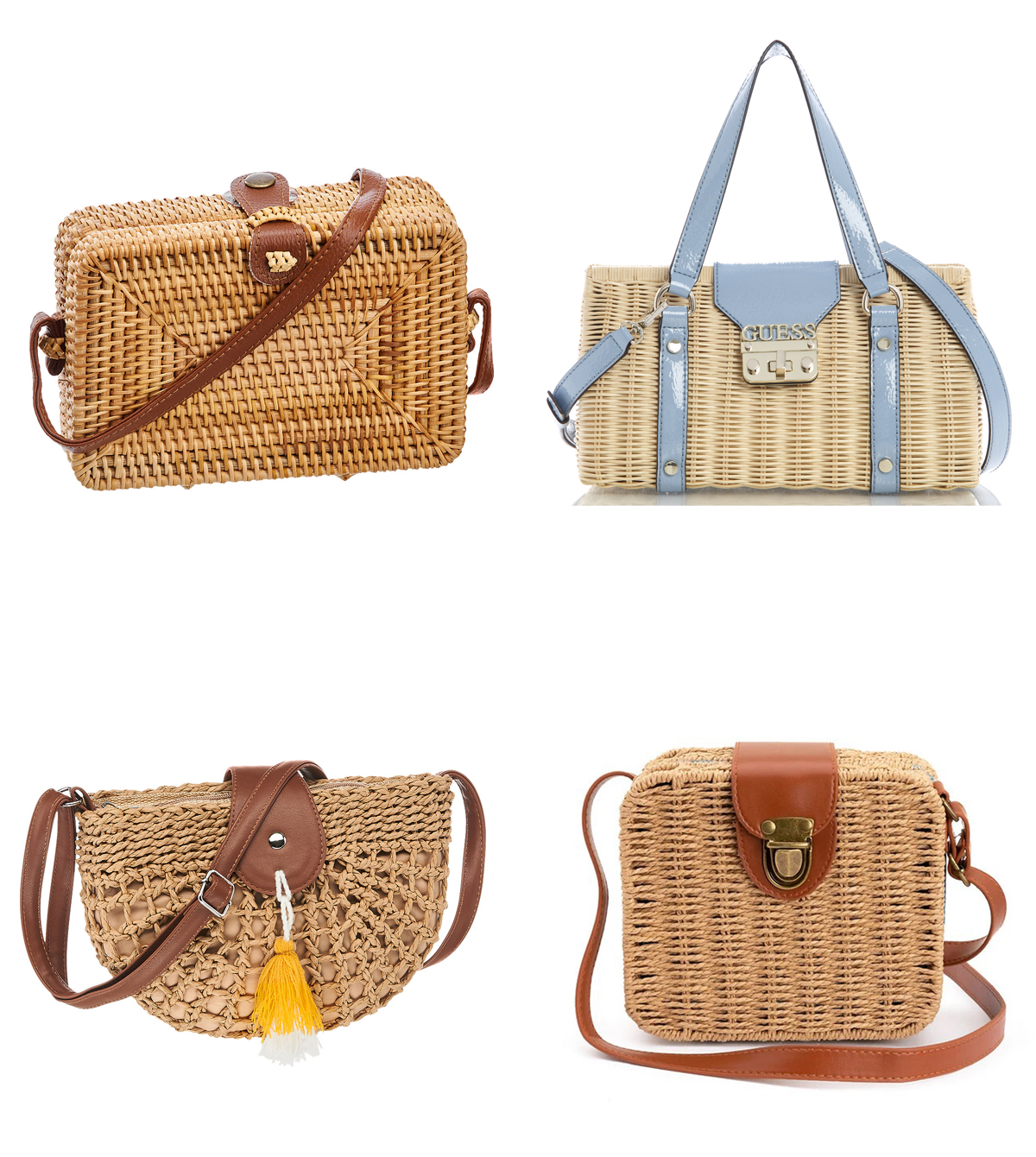 Bolsos de rafia: el complemento estrella del verano que necesitas con ...