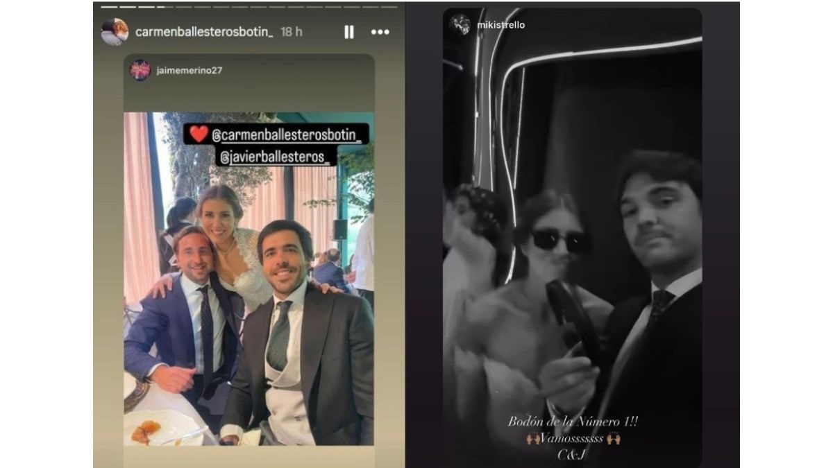Los looks y detalles de la boda de la sobrina de Ana Botín, Carmen Ballesteros, hija del ...