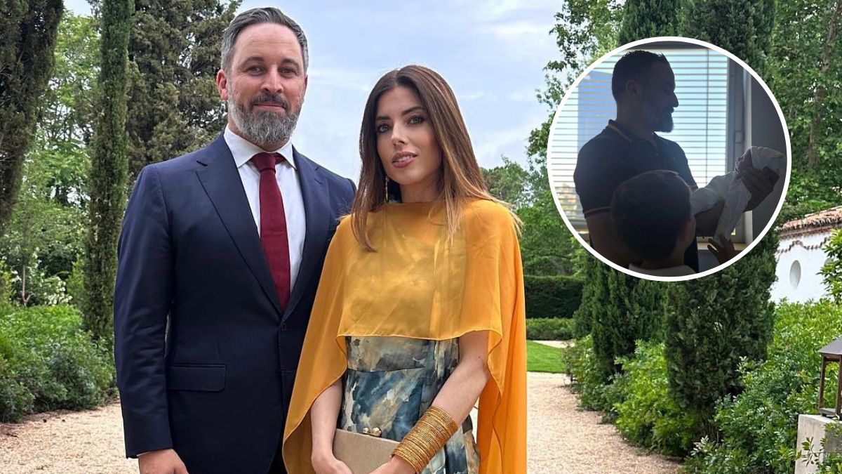 Santiago Abascal y Lidia Bedman presentan a Hernán, su tercer hijo (el ...